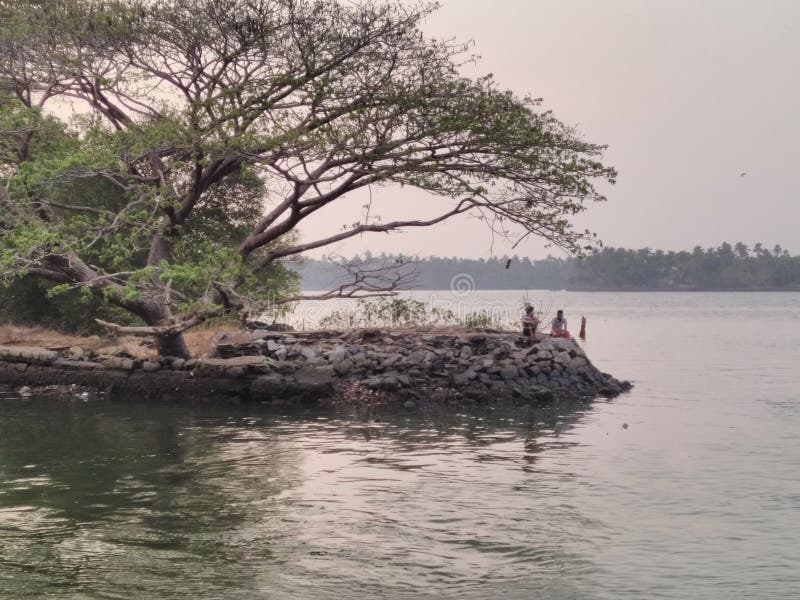 A perfect riverside shot stock image. Image of beautiful - 275950903