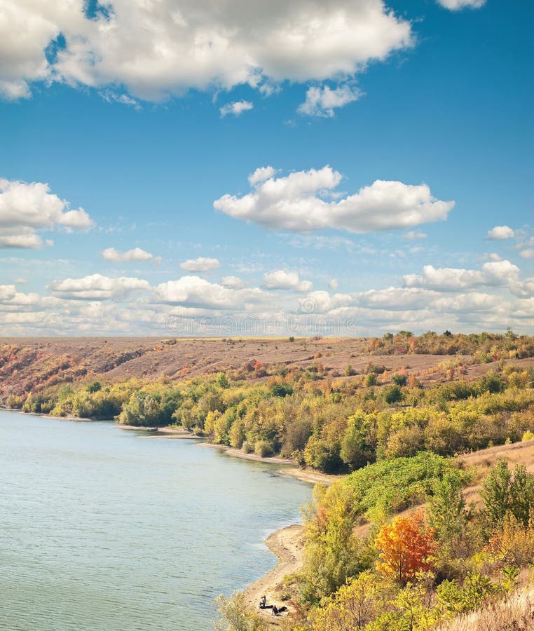 Riverside view stock image. Image of landscape, panorama - 21452061