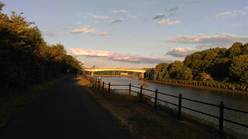 Riverside view stock photo. Image of late, river, riverside - 55336874