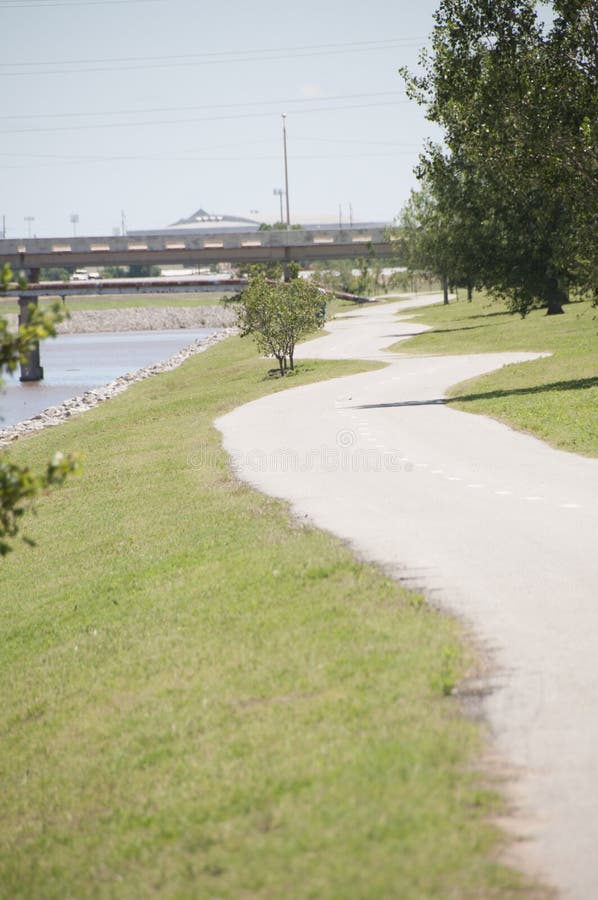 Riverside walking path stock photo. Image of landscape - 40026518