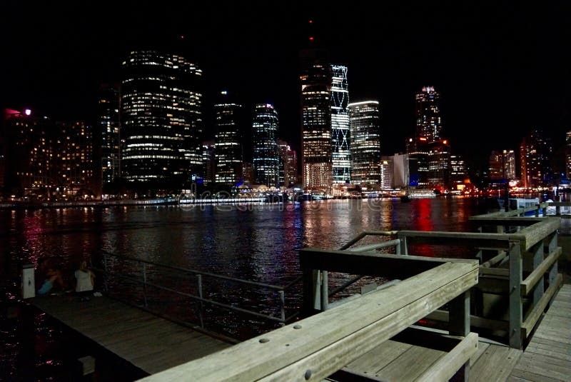 Riverview and city skyline stock image. Image of architecture - 78396425