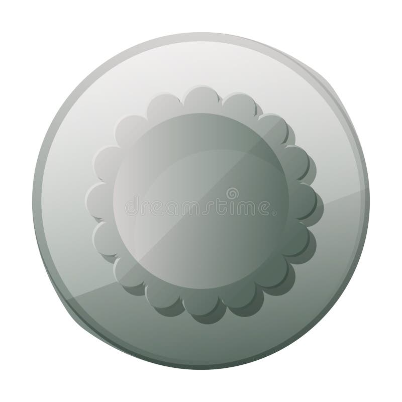 Rivet Bolt Vector Icon.Cartoon Vector Icon Isolated on White Background ...
