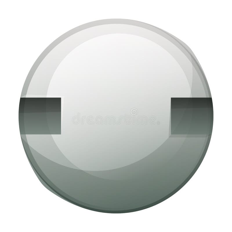 Rivet Nut Vector Icon.Cartoon Vector Icon Isolated on White Background ...