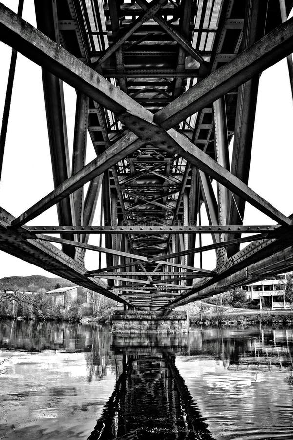 Riveted bridge detail stock image. Image of rivets, closeup - 22171487