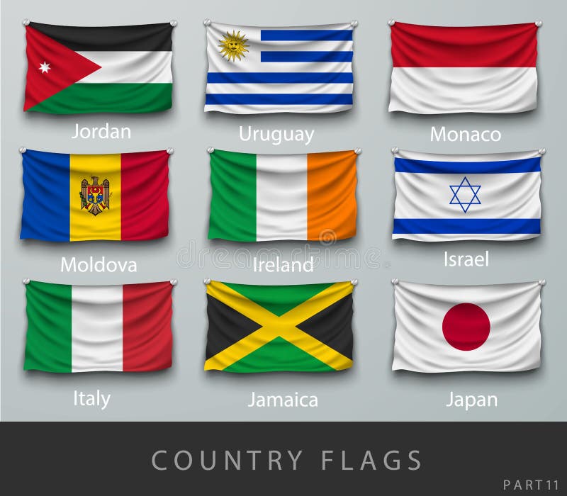 Flags European Countrys Stock Illustrations – 50 Flags European ...