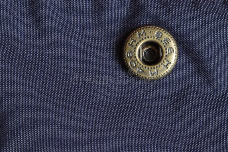 Riveted fabric texture. stock image. Image of zipper - 208500851