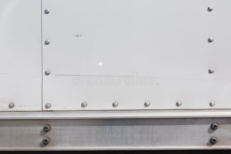 Riveted Metal Plate Background Stock Image - Image of plug, metallic ...