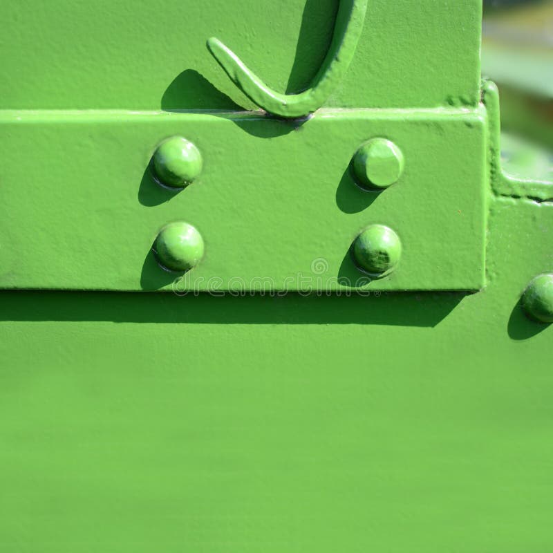 Rusted Rivets and Steel Plates Stock Photo - Image of steel, forged ...