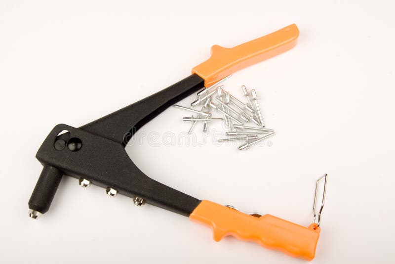 Riveters and rivets stock image. Image of fabrication - 23077097