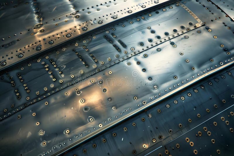 Rivets and Metal Texture, a Close-Up Study of Industrial Sheet Metal ...
