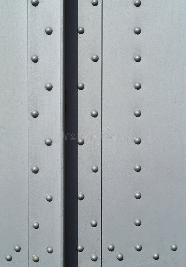 Rivets in a steel girder stock image. Image of girder - 5561193
