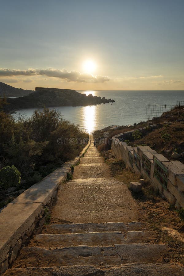 Riviera Beach in Malta, Taken in November 2020 Stock Photo - Image of ...