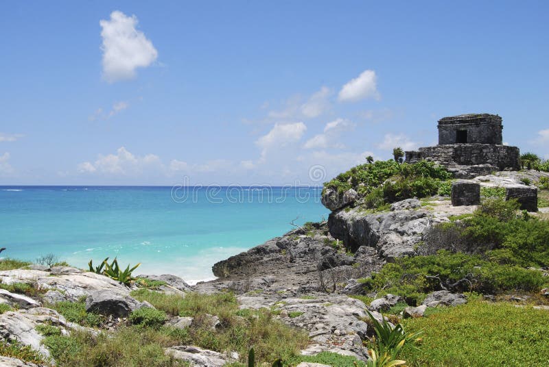 Riviera maya tulum stock image. Image of travel, tulum - 23830025