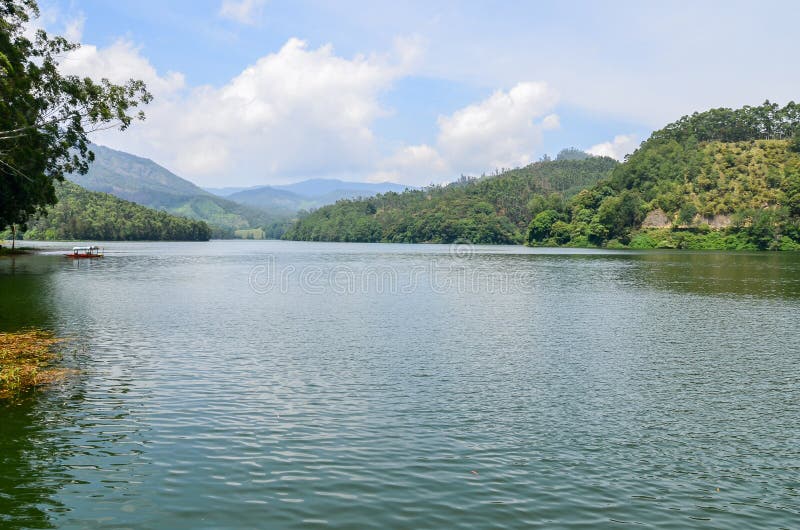 A rivulet on Munnar hills stock photo. Image of flow - 272625666