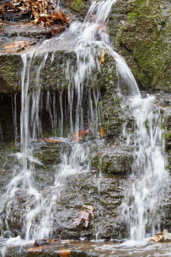 Rivulets in Little Wadsworth Falls in Middlefield, Connecticut in ...