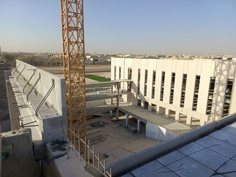Riyadh International School Precast Project Pictures Editorial Image ...
