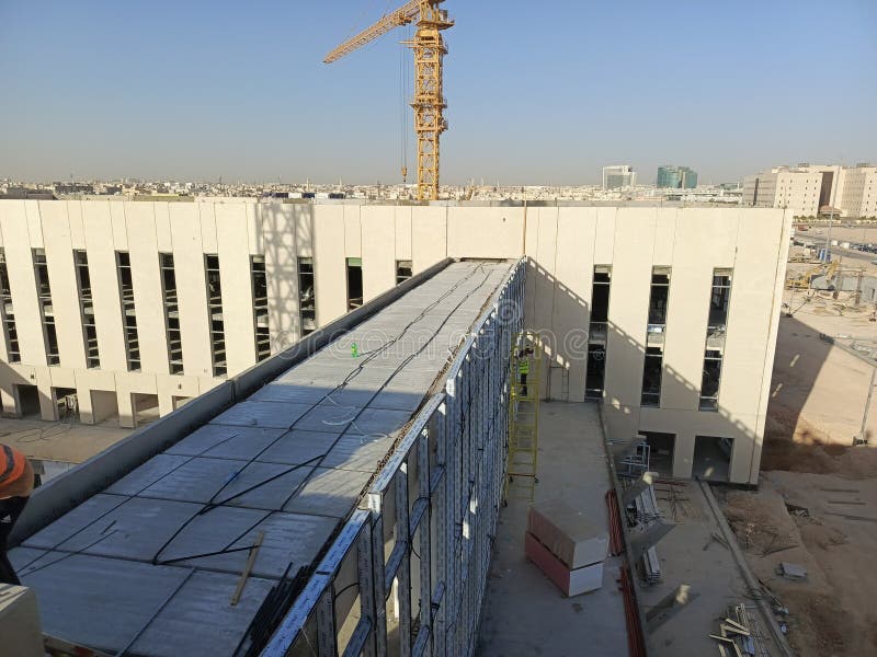 Riyadh International School Precast Project Pictures Editorial Stock ...