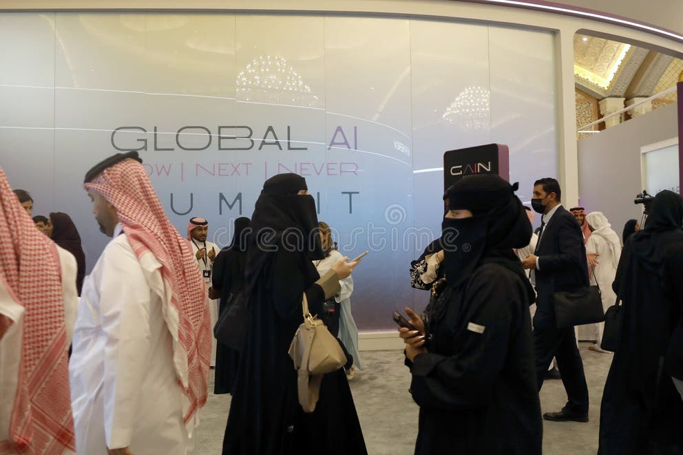 Riyadh, Saudi Arabia –10 SEP 2024: Delegates at the GAIN AI Summit ...