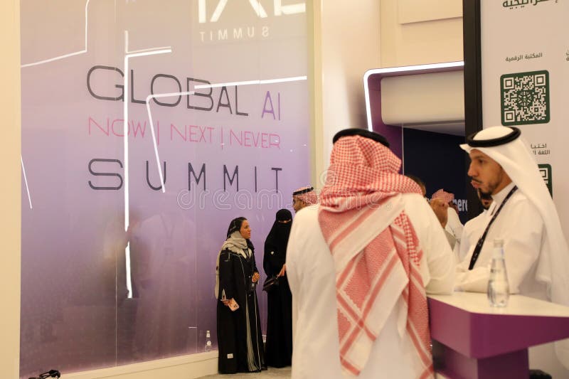 Riyadh, Saudi Arabia –10 SEP 2024: Delegates at the GAIN AI Summit ...