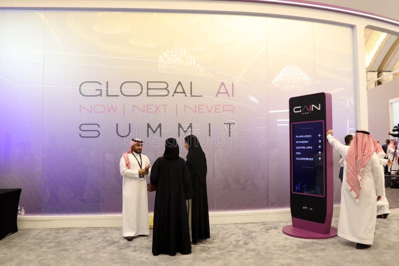 Riyadh, Saudi Arabia –10 SEP 2024: Delegates at the GAIN AI Summit ...
