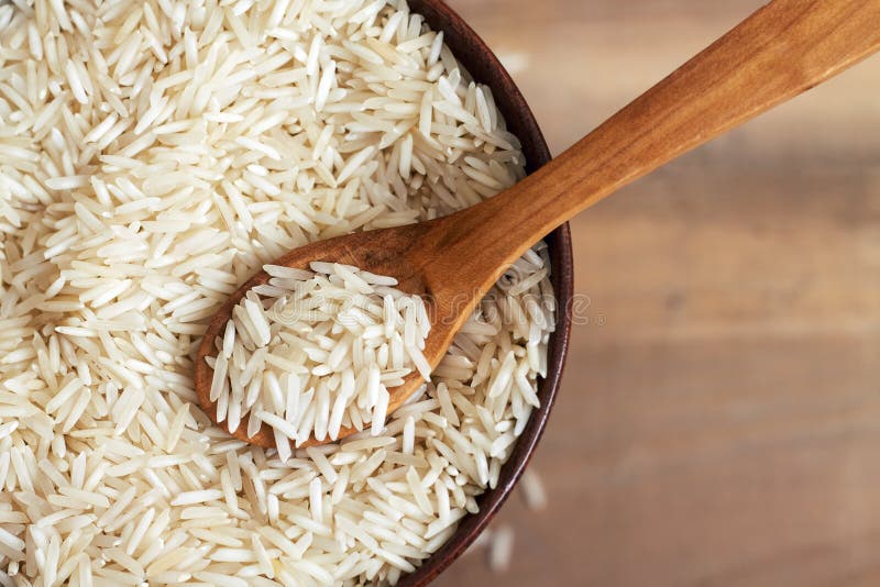 Riz basmati cru photo stock. Image du culture, nourriture - 35973166