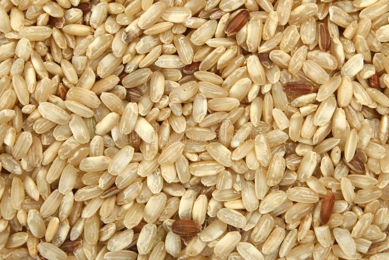 Riz brun photo stock. Image du organique, nature, chinois - 7523962