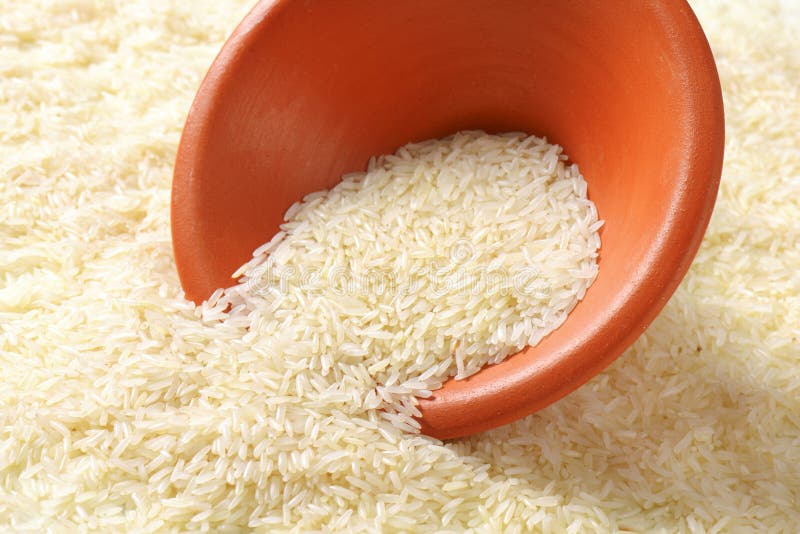 Riz cru de jasmin photo stock. Image du nourriture, cuisine - 44974048