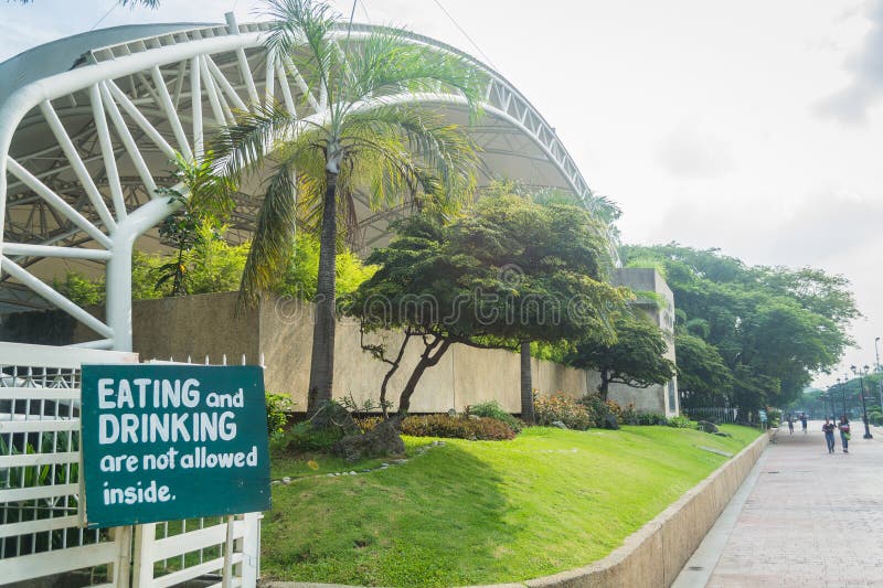 Open Field at the Rizal Park Along Taft Ave., Manila, Philippines ...