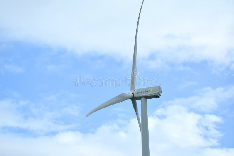 Pililla Wind Farm Windmill in Pililla, Rizal, Philippines Editorial ...