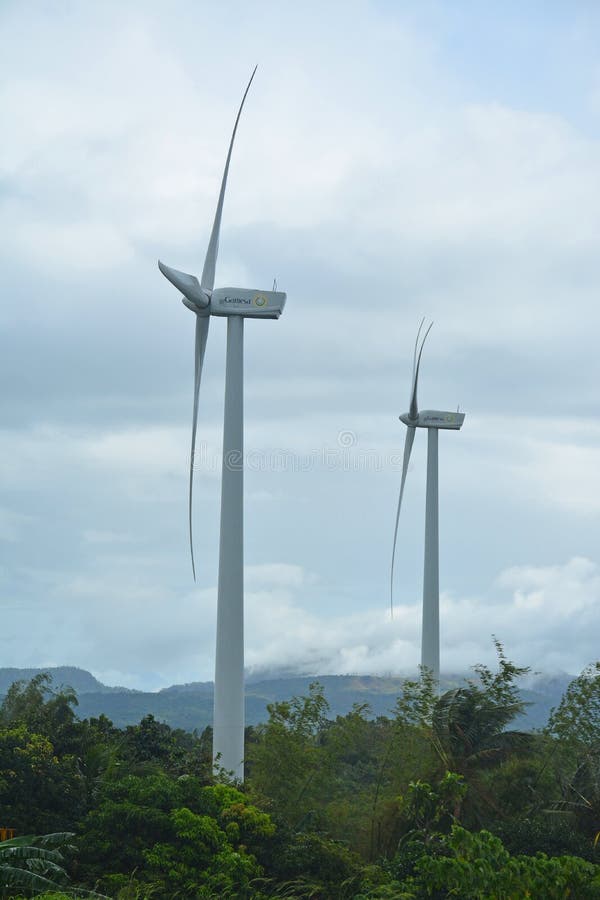 Pililla Wind Farm Windmill in Pililla, Rizal, Philippines Editorial ...