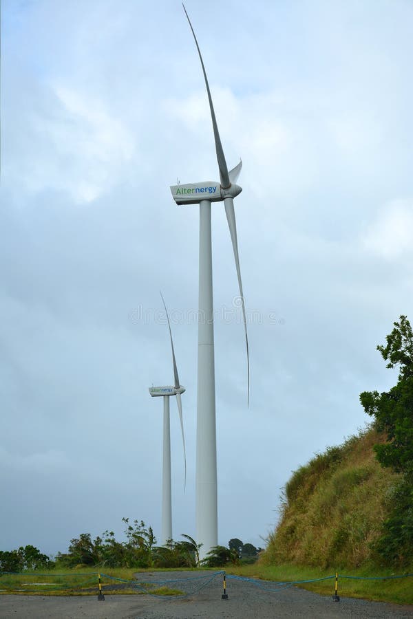 Pililla Wind Farm Windmill in Pililla, Rizal, Philippines Editorial ...