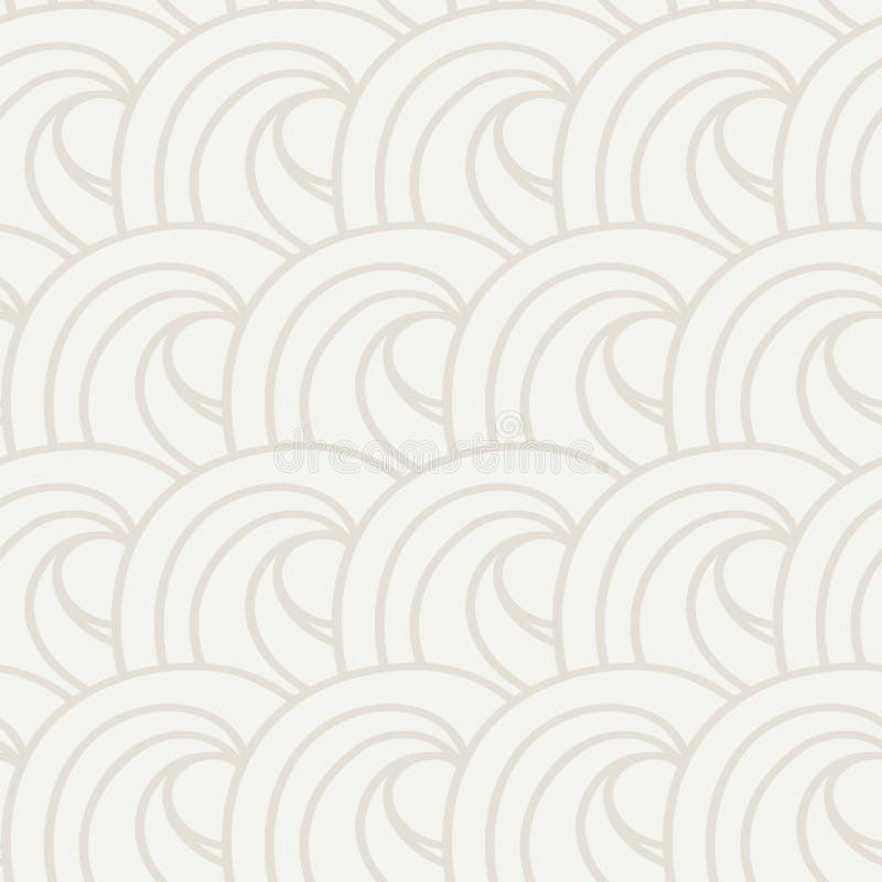 Rizos Y Rizos Modelo Inconsútil Del Vector Ilustración del Vector ...