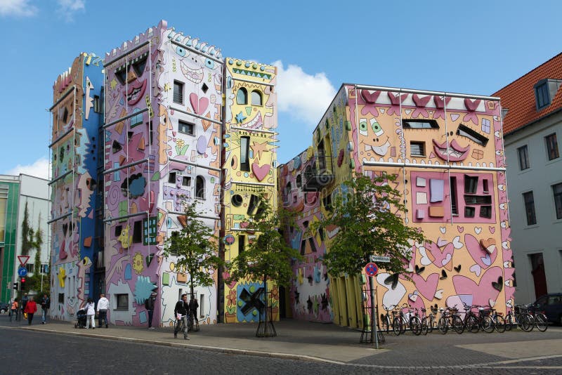 Rizzi-Haus en Brunswick imagen editorial. Imagen de casa - 19669000