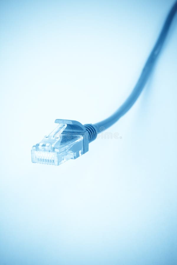 RJ-45 broadband cable stock photo. Image of hightech - 13112974