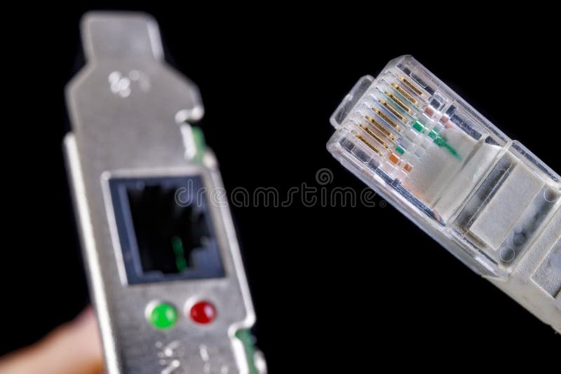 Red cable card stock photo. Image of flight, ridge, tower - 284280352