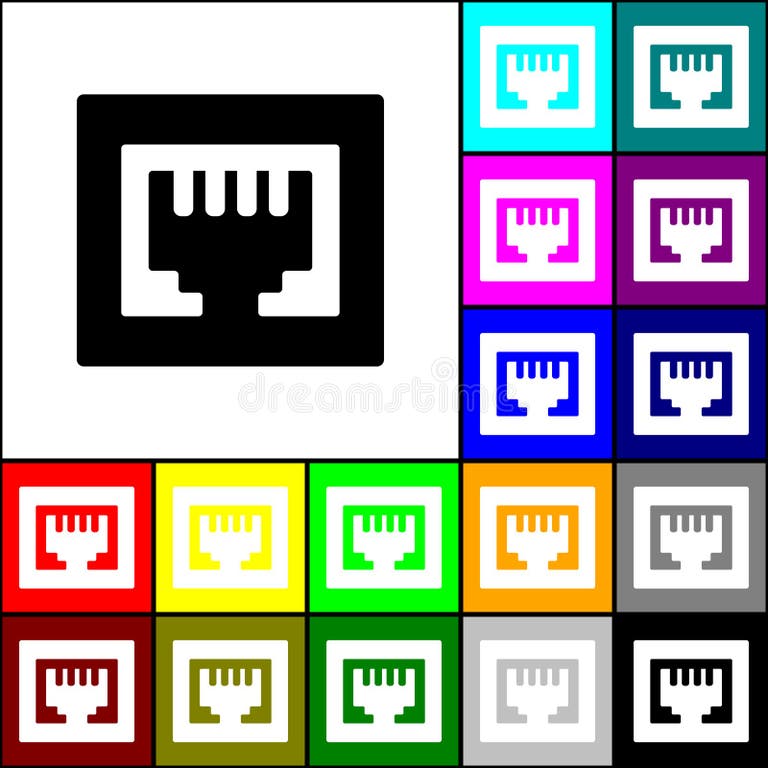 Rj45 Connector Stock Illustrations – 1,233 Rj45 Connector Stock ...