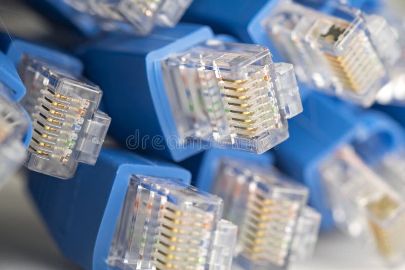 Rj 45 lan cable stock photo. Image of connection, communication - 94701926