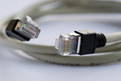 Rj45 stock photo. Image of modem, ethernet, cabling, connector - 1154514
