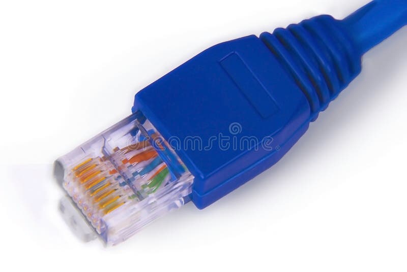 Rj45 - Computer Network Connector Stock Image - Image of jack ...