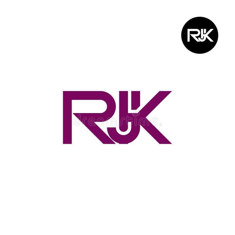 Rjk Monogram Stock Illustrations – 13 Rjk Monogram Stock Illustrations ...