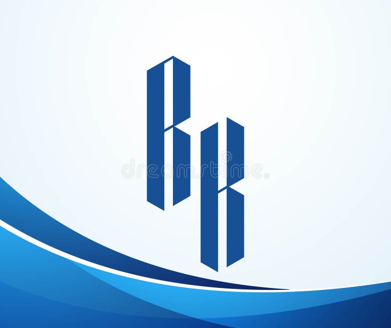 RK Alphabet Letter Logo Design Template Elements Stock Vector ...