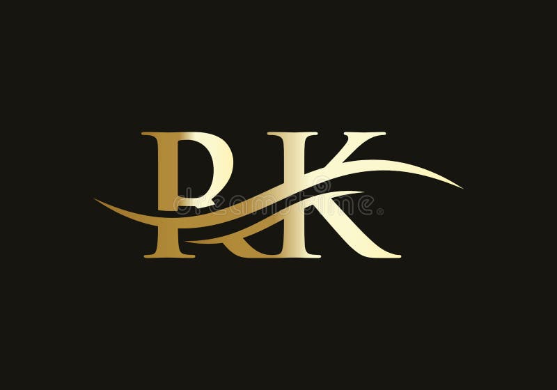 RK Letter Logo. Initial RK Letter Business Logo Design Vector Template ...