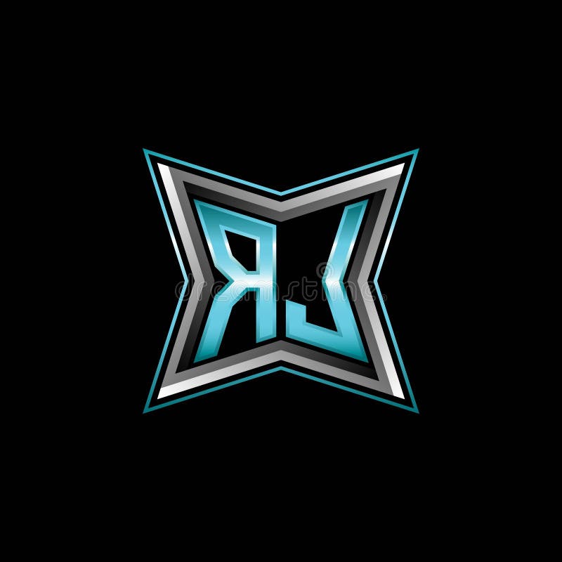 RL Logo Monogram Geometric Modern Design Stock Vector - Illustration of ...