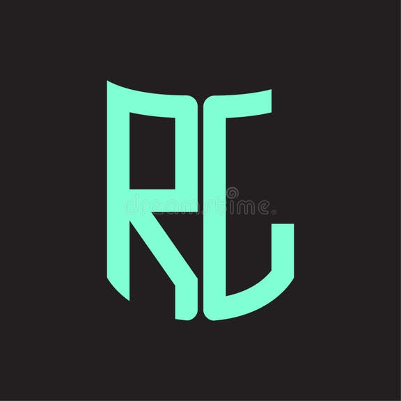 RL Logo Monogram with Ribbon Style Design Template Stock Vector ...