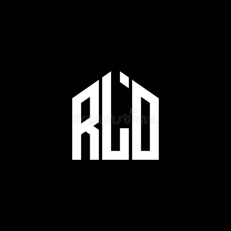 RLO Letter Logo Design on BLACK Background. RLO Creative Initials ...