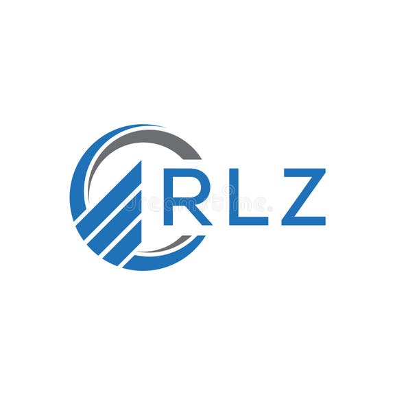 RLZ Abstract Technology Logo Design on White Background. RLZ Creative ...