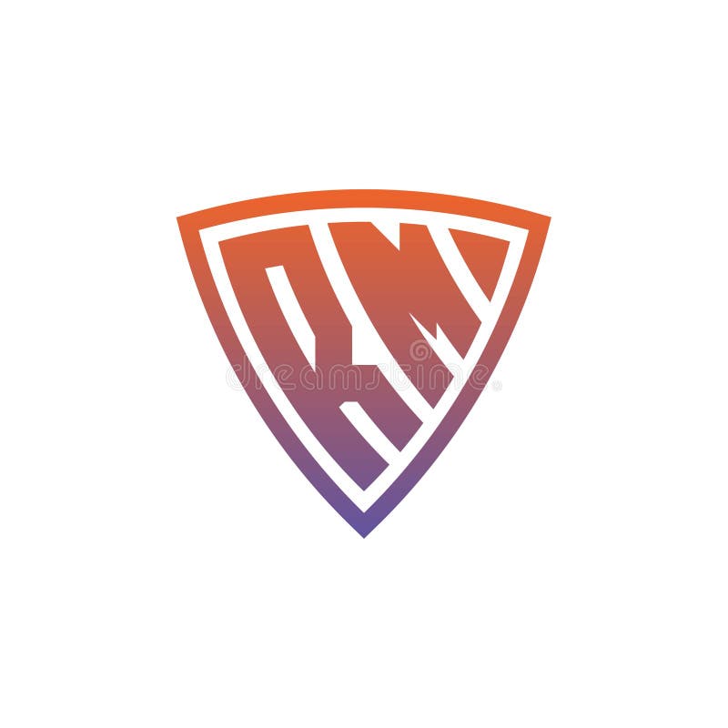 RM Logo Shield Monogram Gradient Style Design Stock Vector ... RM Logo Shield Monogram Gradient Style Design Stock Vector ...