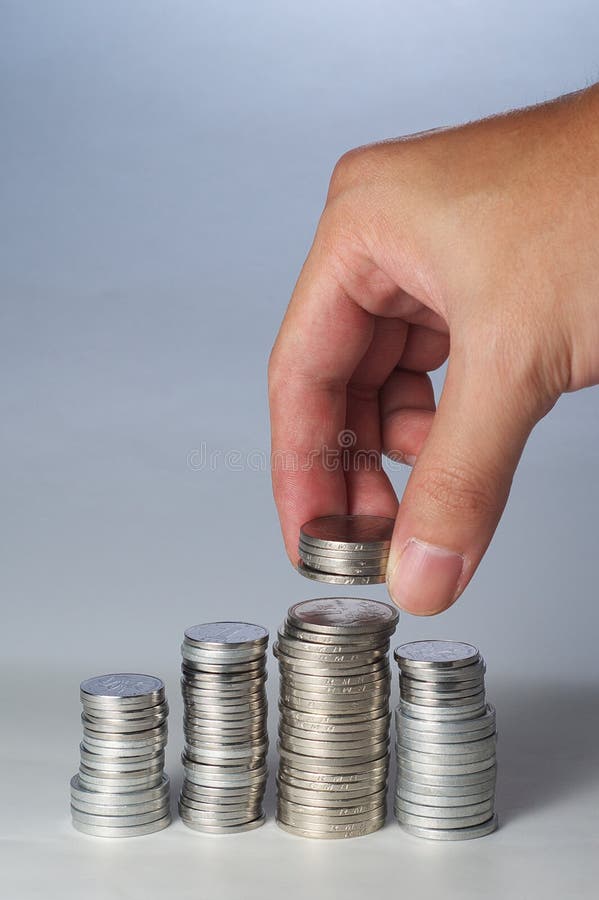 RMB coins stock image. Image of market, chinese, coin - 24320891