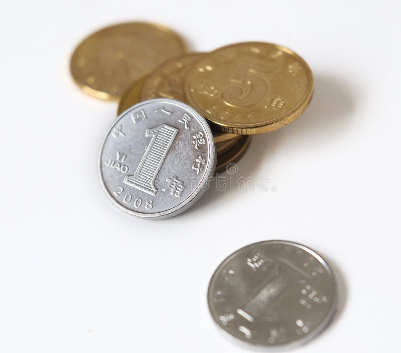 RMB coins stock photo. Image of currency, banking, gold - 27795422