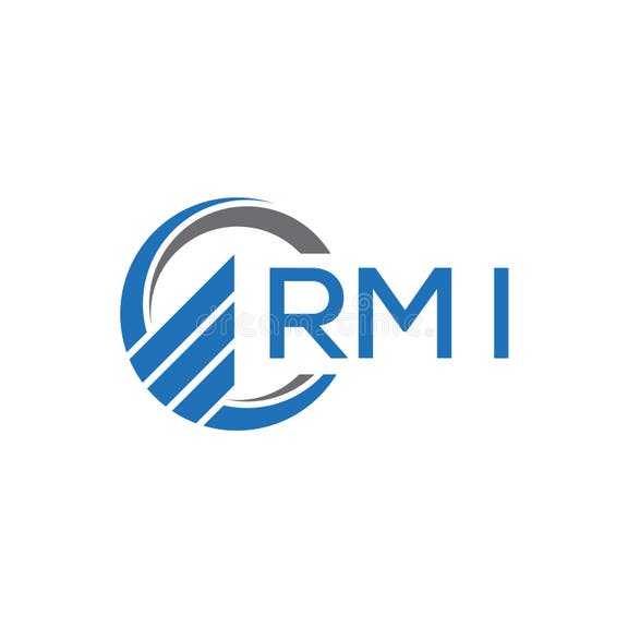 RMI Abstract Technology Logo Design on White Background. RMI Creative ...